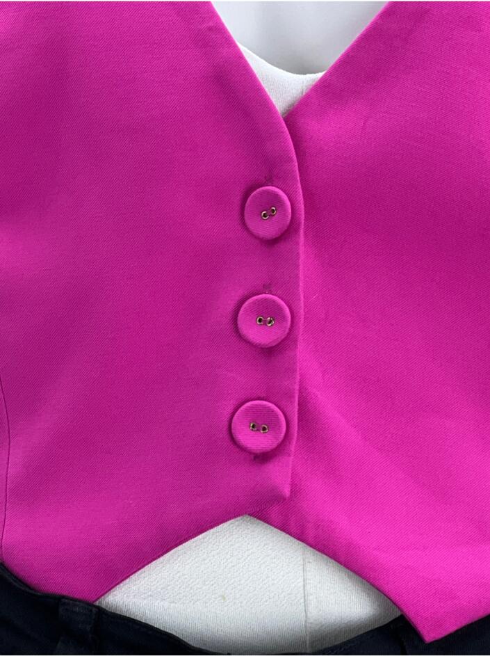 Colete Tig Alfaiataria Pink - AHHX39 Original | Etiqueta Única