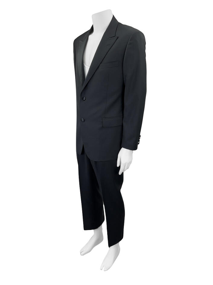 Conjunto Versace Lã Preta - STF45 Original | Etiqueta Única