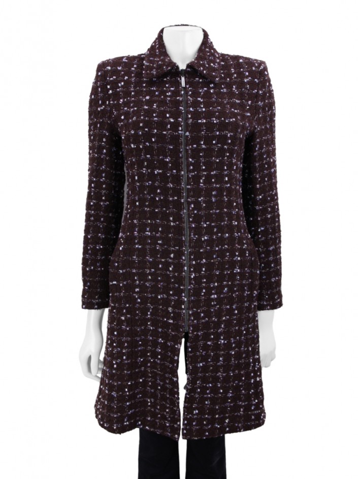 Casaco Vertigo Vintage Lã Vinho - XZZ25 Original - | Etiqueta Única