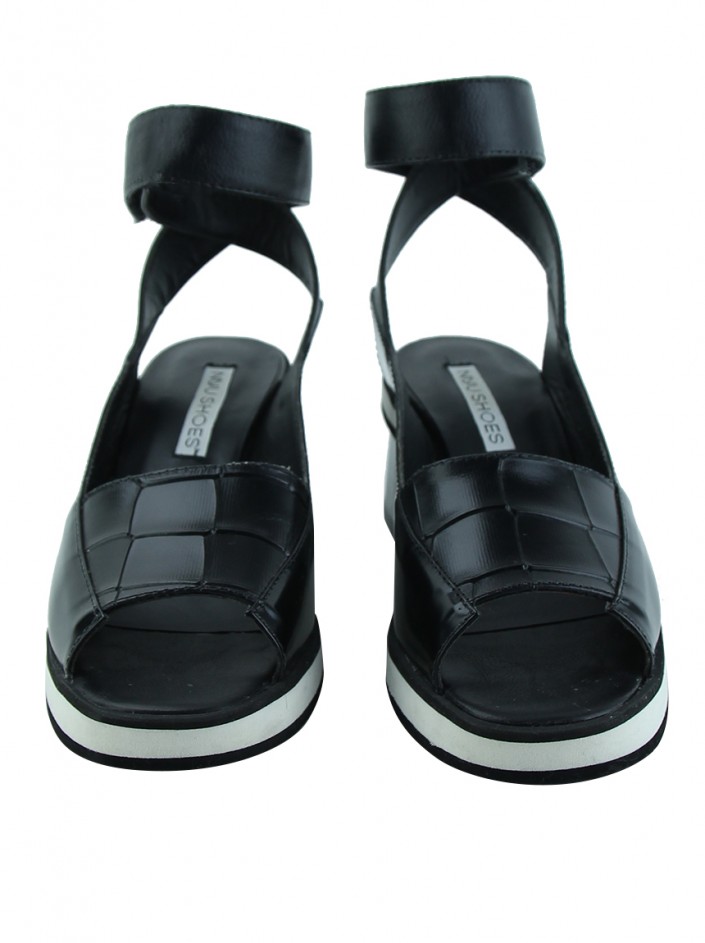 Sapato Nuu Shoes Couro Preto - KHW8 Original | Etiqueta Única