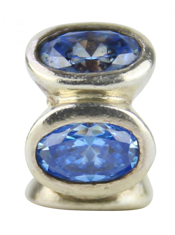 Separador de Pedras Pandora Pedraria Azul - HJU19 Original | Etiqueta Única