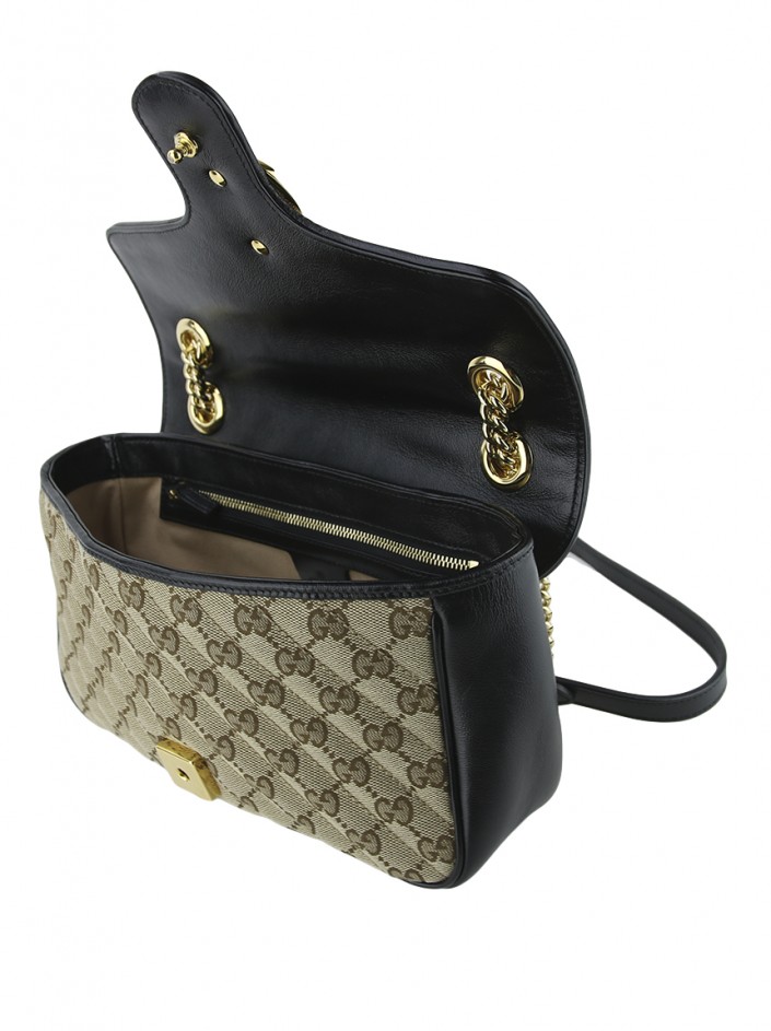 Bolsa Gucci GG Marmont Monograma - DGE105 Original | Etiqueta Única