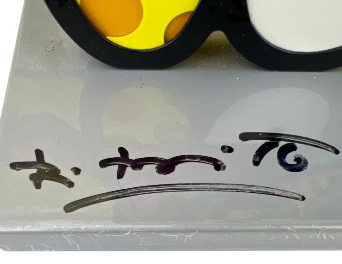 Escultura Romero Britto Gato Squeaki Colorido - CHIA1 Original ...