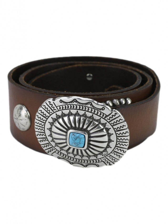 Cinto Lauren Ralph Lauren Navajo Concho Marrom Original - EHW11 ...