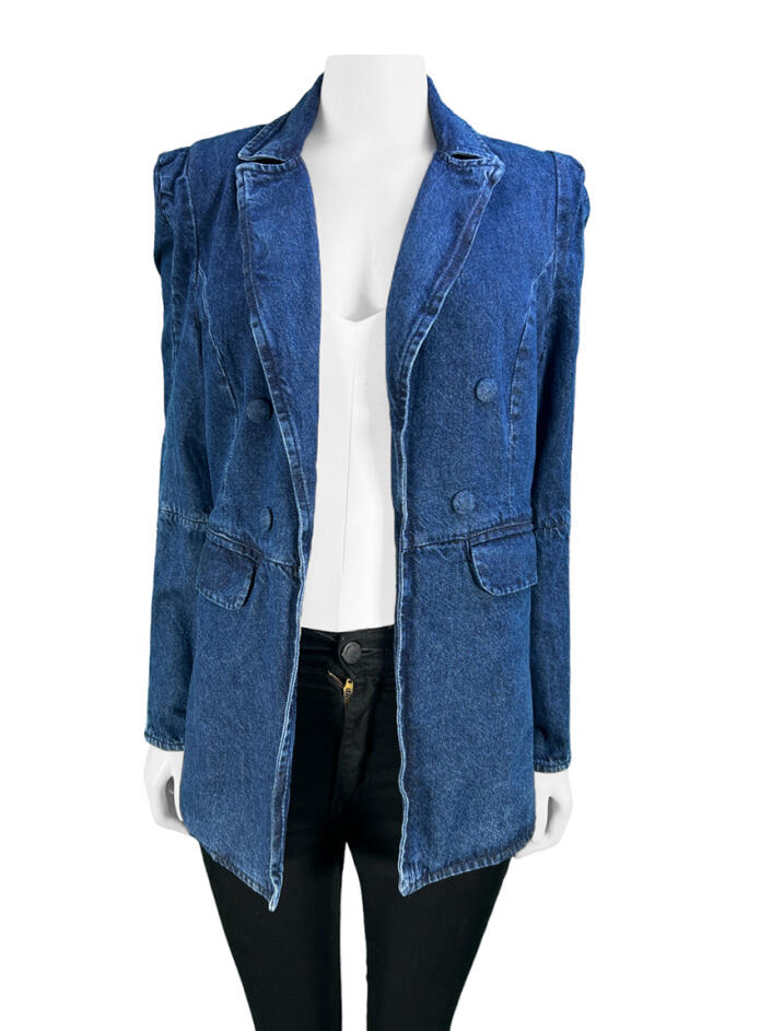 Jaqueta byNV Naomi Jeans Azul - LYM269 Original | Etiqueta Única