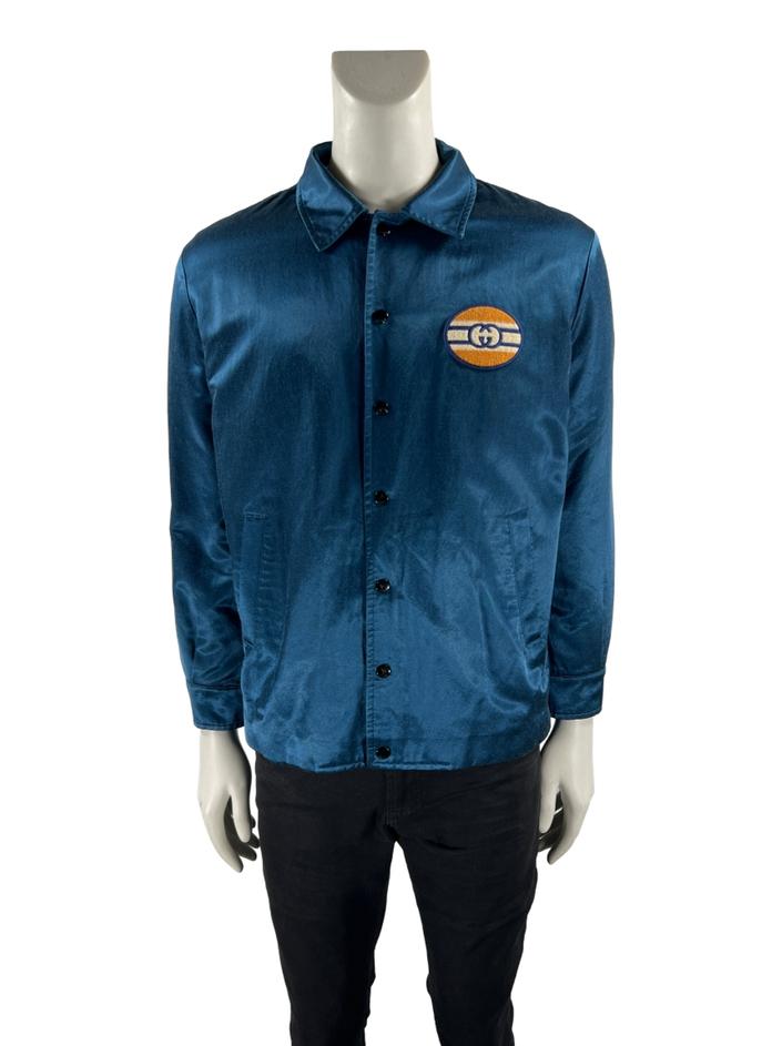 Jaqueta Gucci Tecido Azul - AFVI246 Original | Etiqueta Única