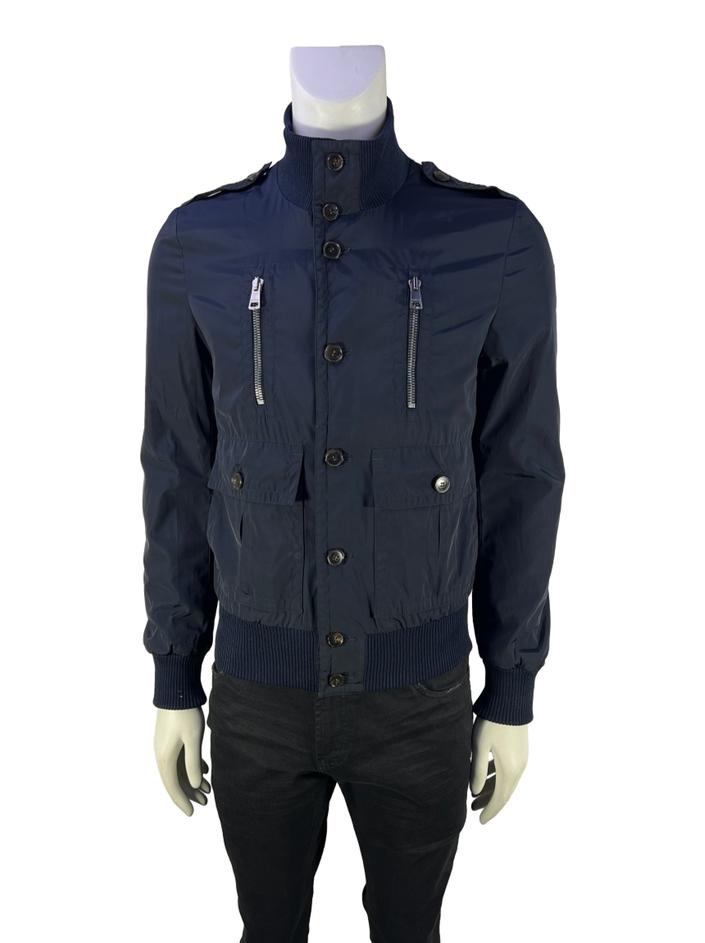 Jaqueta Gucci Tecido Azul - BVU264 Original | Etiqueta Única