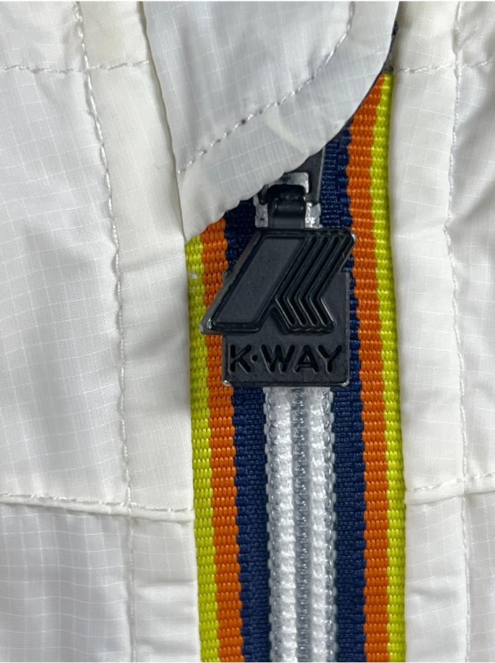 Jaqueta K-Way Lily Plus Double Off-White - ZWA4300 Original | Etiqueta ...