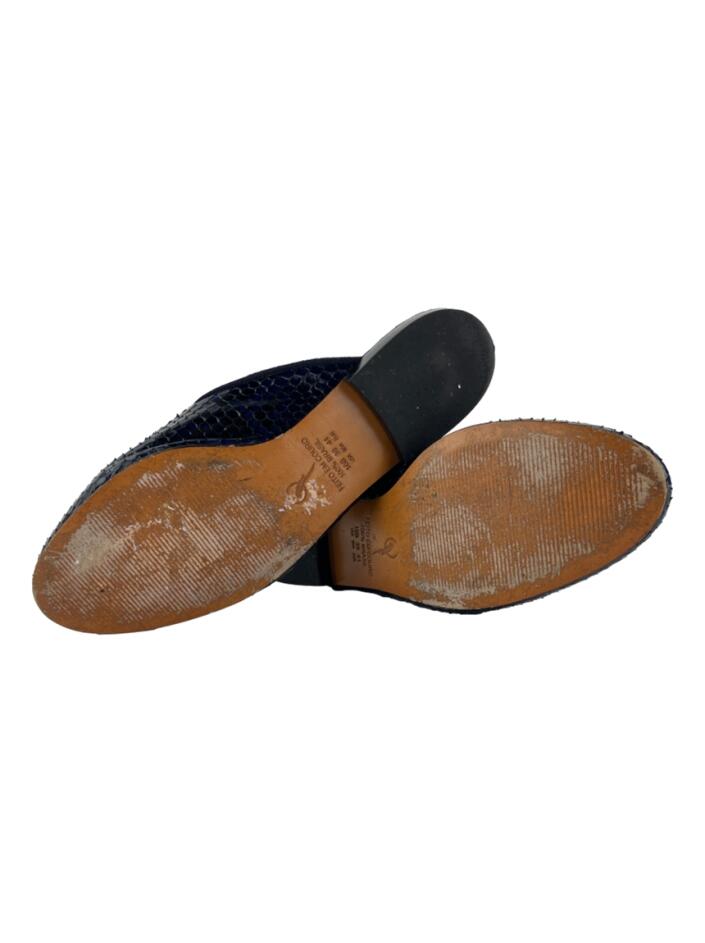 Loafer Blue Bird Python Azul - HTP894 Original | Etiqueta Única