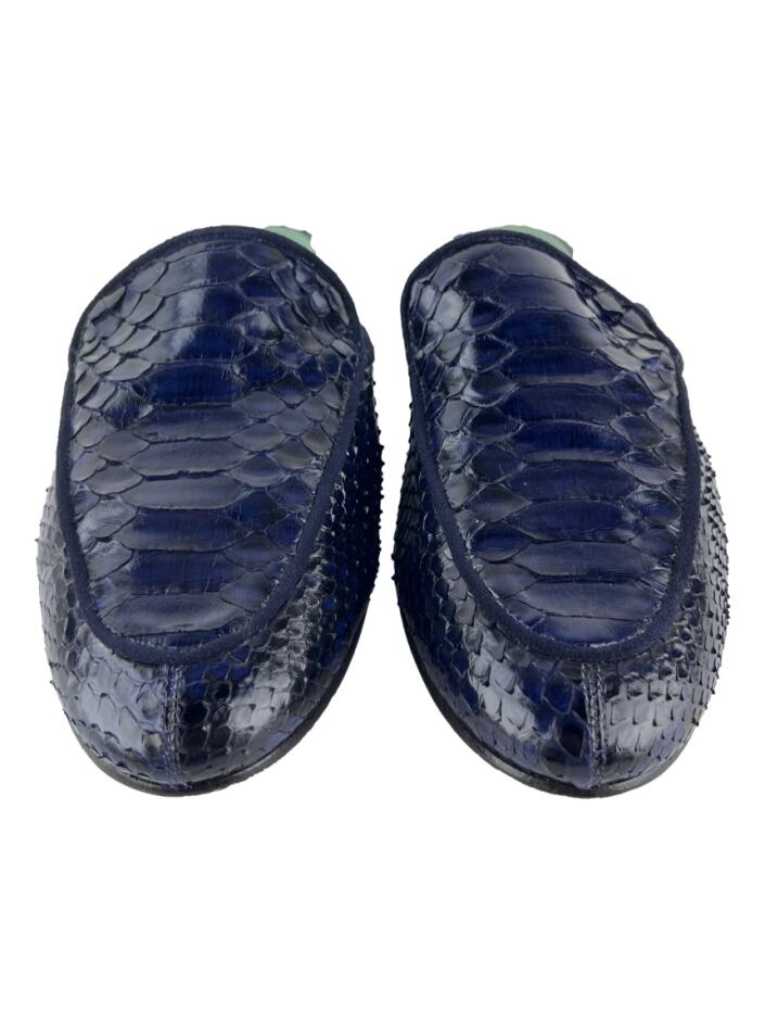 Loafer Blue Bird Python Azul - HTP894 Original | Etiqueta Única