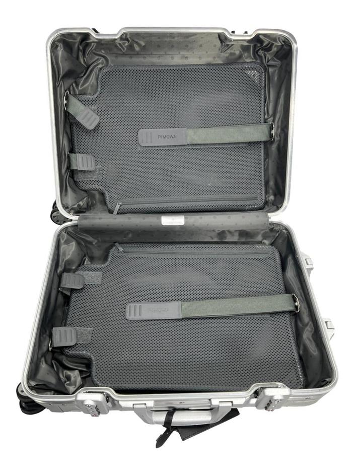 Mala Rimowa Cabin Alumínio Prateado - MOQ88 Original | Etiqueta Única