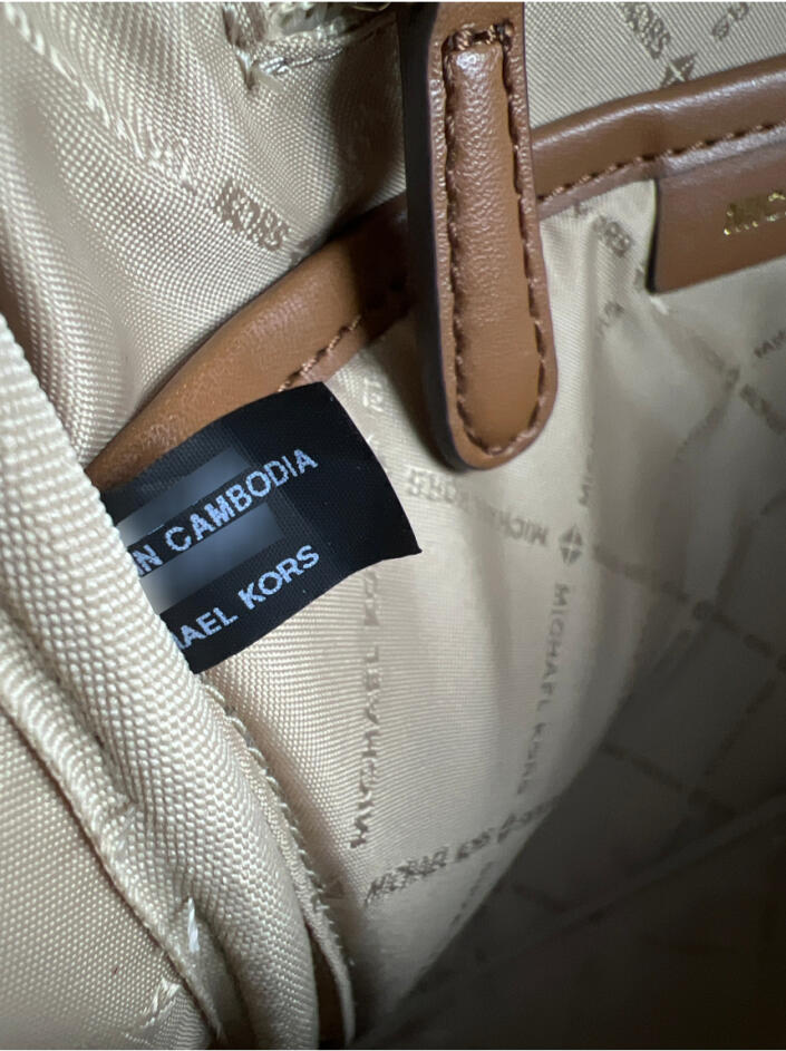 Mochila Michael Kors Vanilla Kenley Signature Marrom - CIVJ1 Original ...