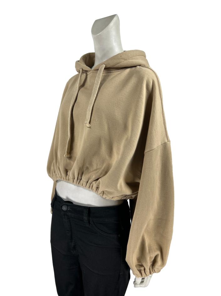 Moletom HoodMood Capuz Bege - QJB1223 Original | Etiqueta Única