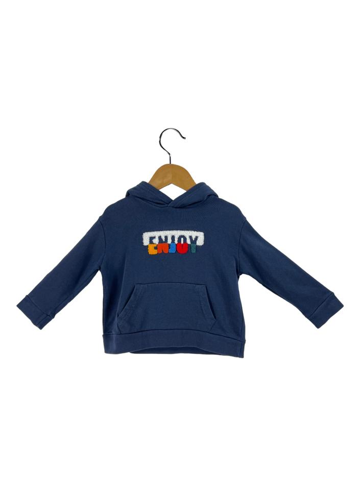 Moletom Monoprix Tecido Azul - CFEC1373 Original | Etiqueta Única