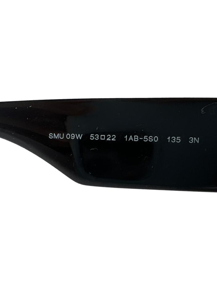 Óculos de Sol Miu Miu Glimpse SMU09W Preto - DAKB1 Original | Etiqueta ...