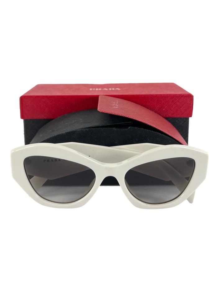 Óculos de Sol Prada SPR07Y Branco - RIR47 Original | Etiqueta Única