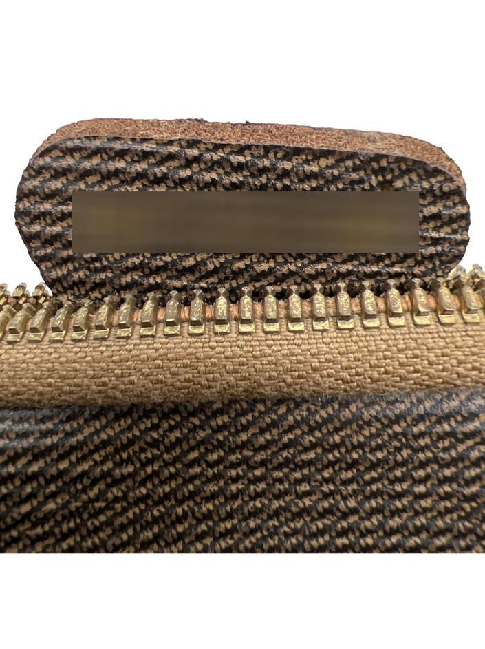 Pasta Fendi Couro Marrom Vintage - CPWX3 Original | Etiqueta Única