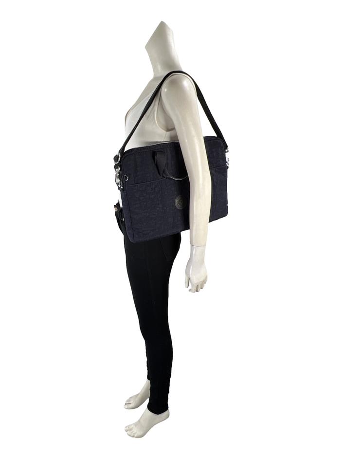 Pasta Kipling Drive Nylon Azul - DAGT27 Original | Etiqueta Única