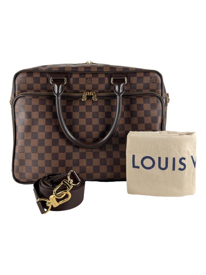 Pasta Louis Vuitton Icare Damier Ebene - SAA4 Original | Etiqueta Única