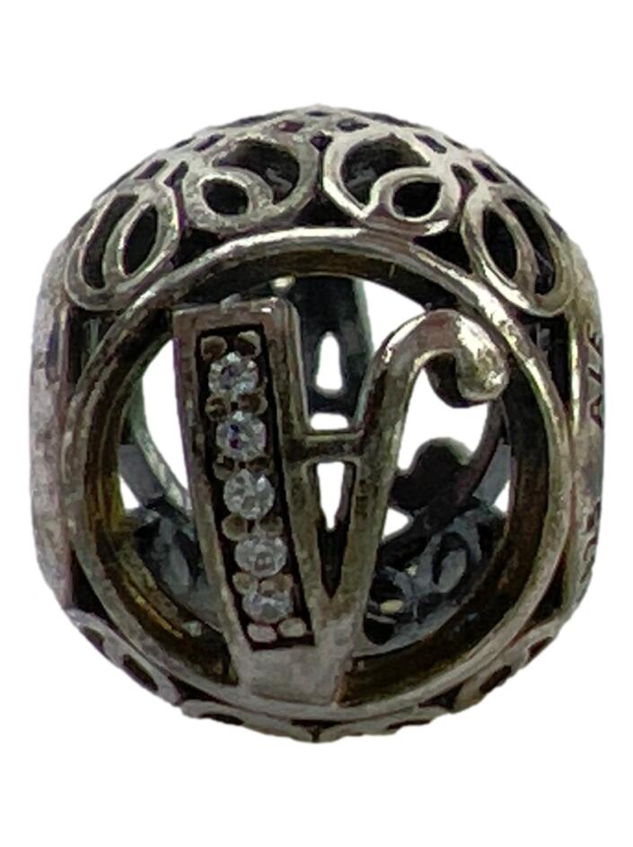 Pingente Pandora Charm Letra A Prata - KAO59 Original | Etiqueta Única