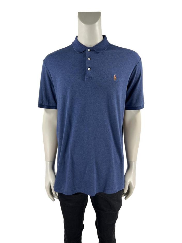 Polo Polo Ralph Lauren Logo Azul - DAWA71 Original | Etiqueta Única