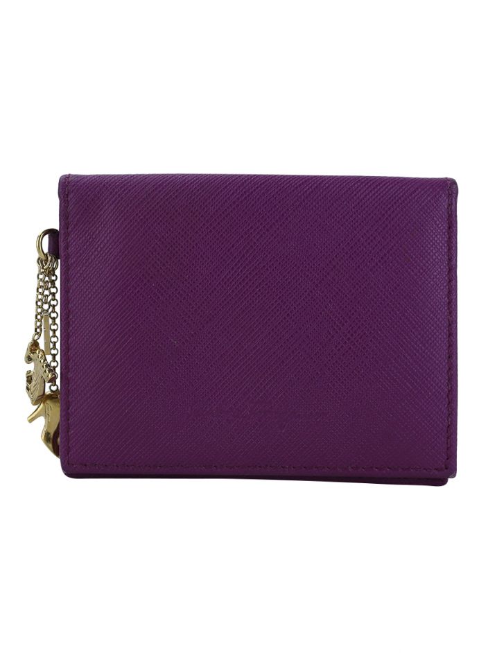 Porta Cartão Salvatore Ferragamo Gancini Icona Fucsia Original ...