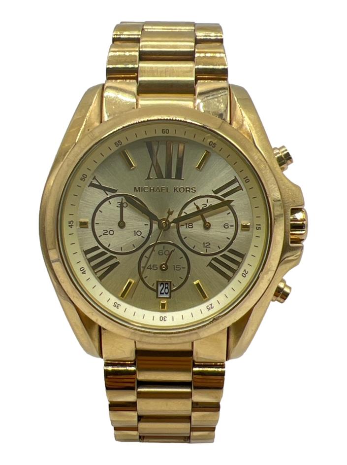 Relógio Michael Kors MK-5605 Dourado - CUAH26 Original | Etiqueta Única