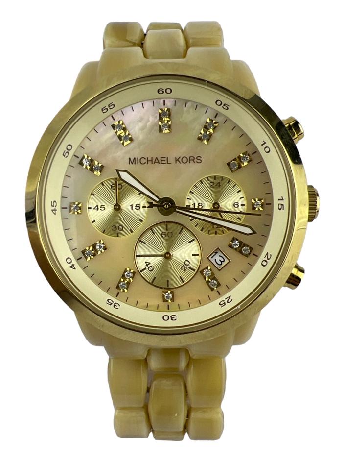 Relógio Michael Kors MK5217 Jet Set Madreperola - CMFI4 Original ...