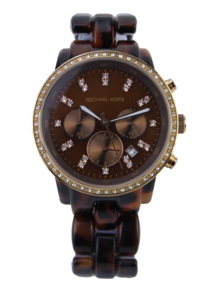 Relógio Michael Kors MK5366 Showstopper Tartaruga - RLU5 Original | Etiqueta Única