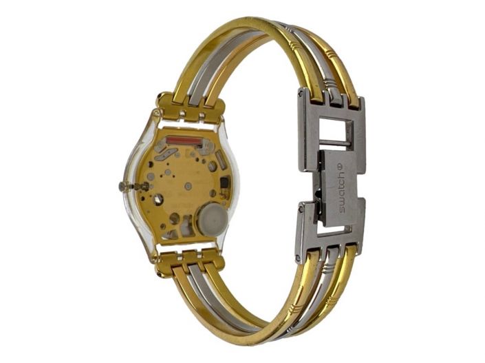 Relógio Swatch AG2004 Quartzo Dourado - ABZF1 Original | Etiqueta Única
