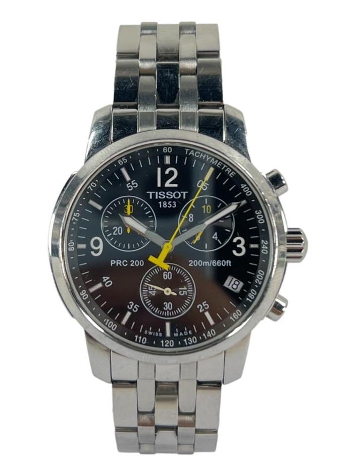 Relógio Tissot Quartzo PRC 200 Aço Prateado - CKMP3 Original | Etiqueta ...
