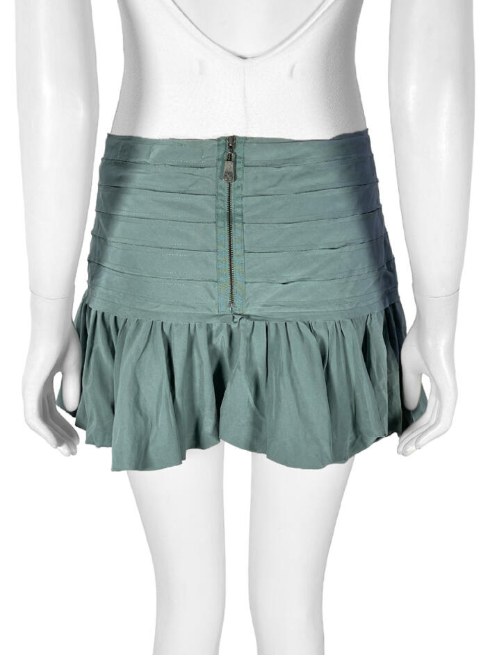 Saia John John Tecido Verde - CLAA79 Original | Etiqueta Única