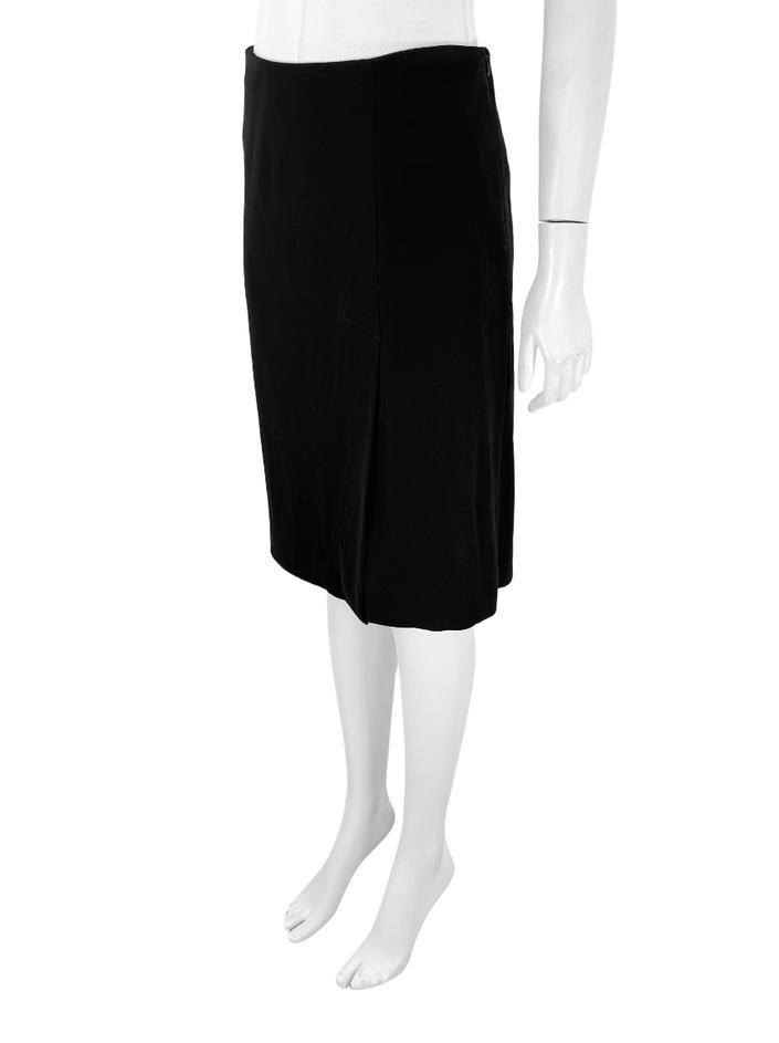 Saia Lita Mortari Tecido Preta - CHEX66 Original | Etiqueta Única