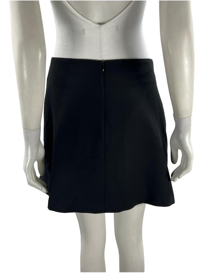 Saia Tara Jarmon Tecido Preto e Branco - HML1032 Original | Etiqueta Única