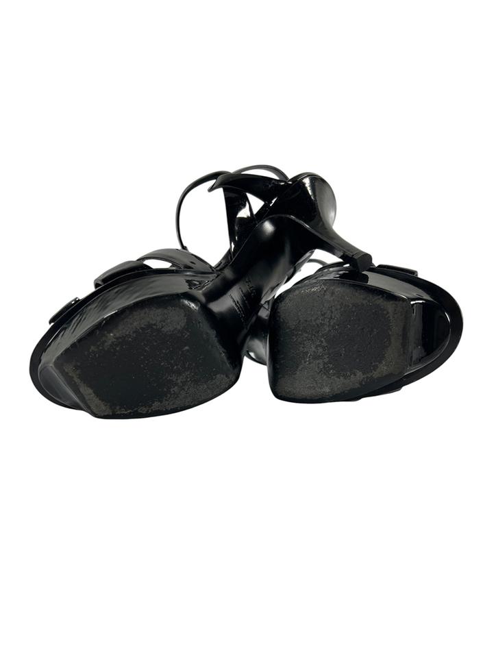 Sandália Yves Saint Laurent Tribute 75 Preto - CTDN15 Original ...