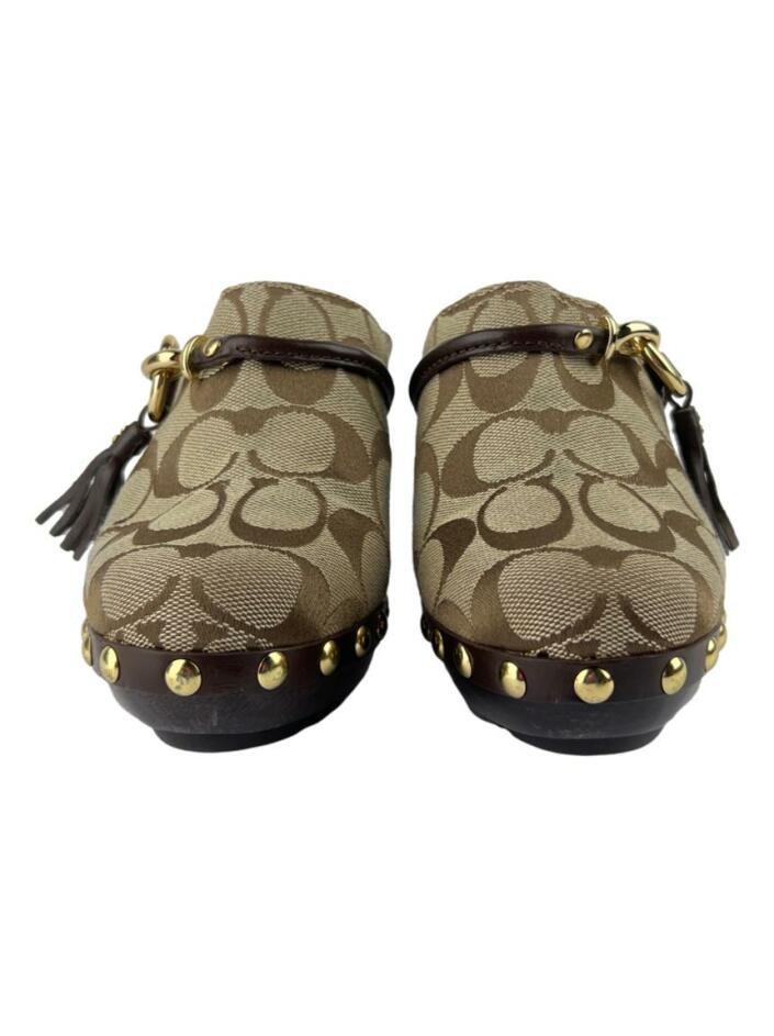 Sapato Coach Shasha Clog Canvas - HTP772 Original | Etiqueta Única
