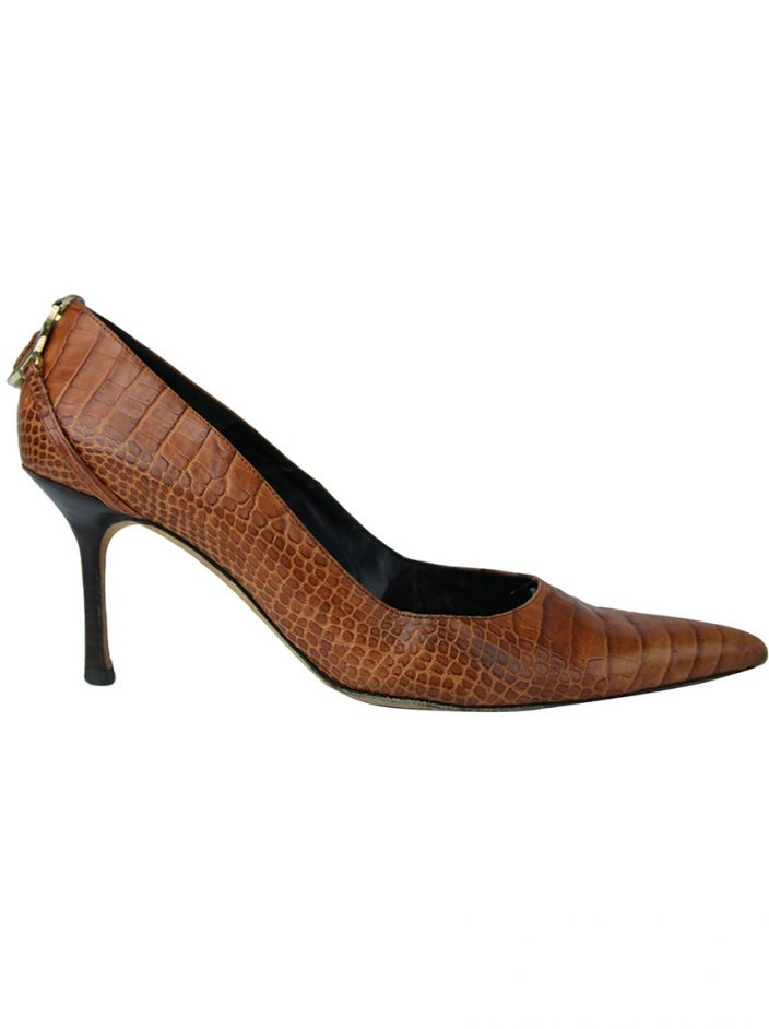 Sapato Versace Couro Texturizado - BMK99 Original | Etiqueta Única