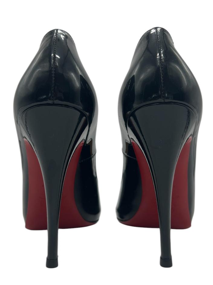 Scarpin Christian Louboutin Filo 120 Preto - PN347 Original | Etiqueta ...