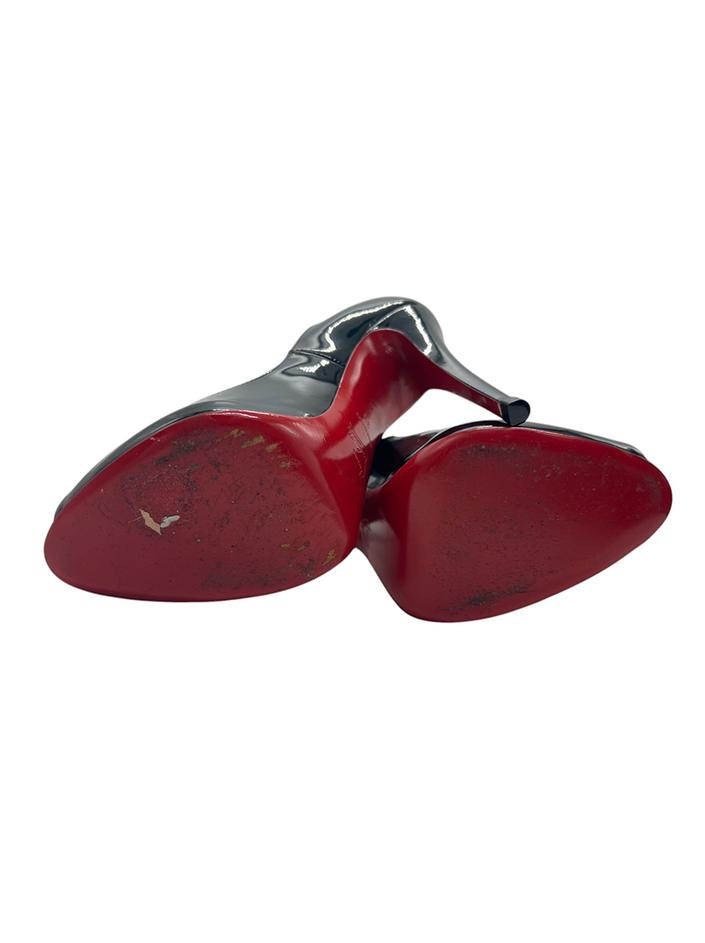 Scarpin Christian Louboutin Filo 120 Preto - PN347 Original | Etiqueta ...