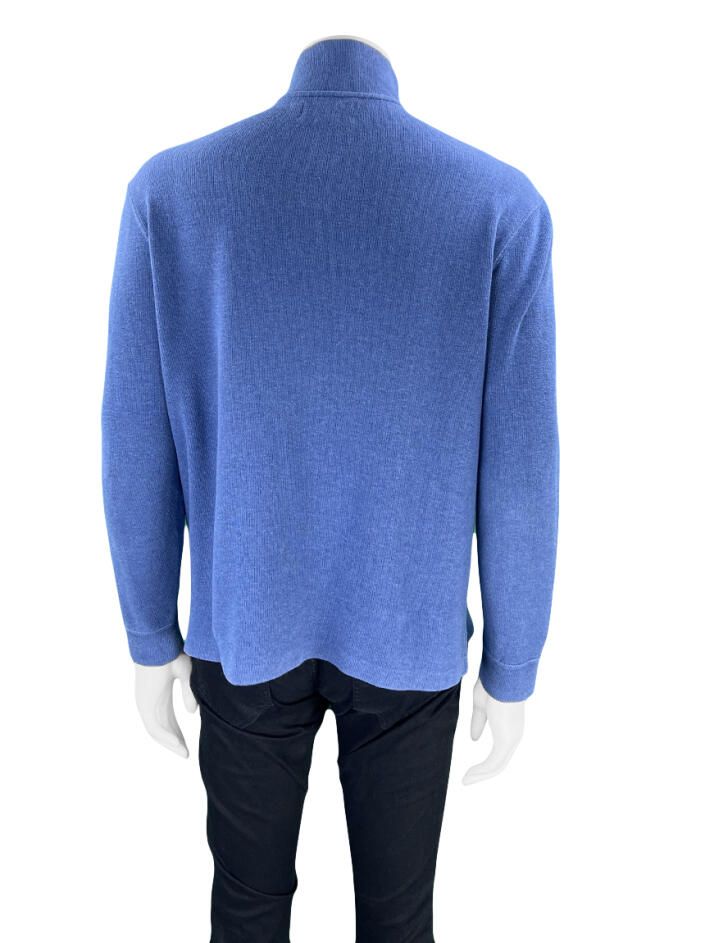 Suéter Polo Ralph Lauren Tecido Azul - QGG78 Original | Etiqueta Única