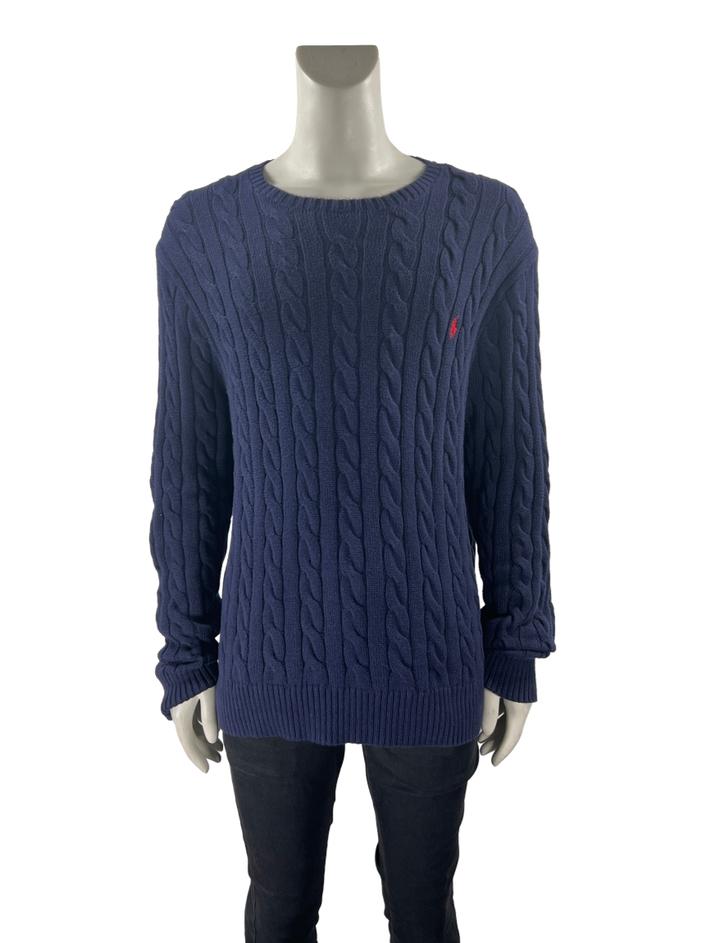 Suéter Polo Ralph Lauren Tricot Azul Marinho - CXGG63 Original ...