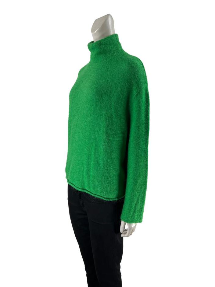 Suéter Zara Pelinhos Verde - CPGU121 Original | Etiqueta Única
