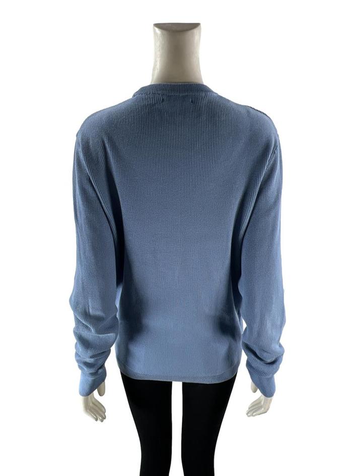 Suéter Zara Tecido Azul - CZOH7 Original | Etiqueta Única