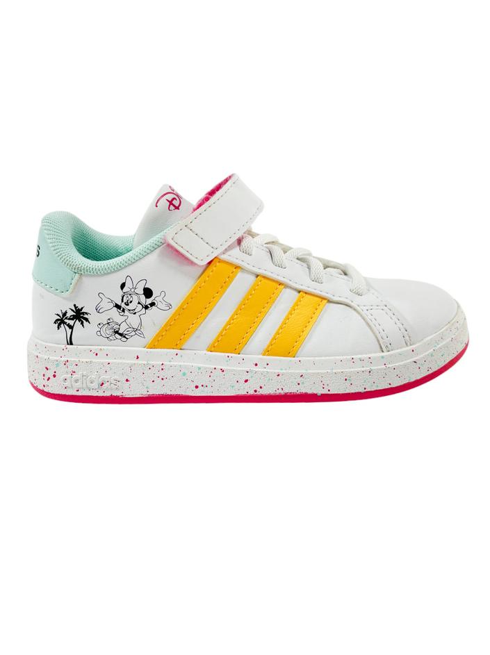 Tênis Adidas x Disney Grand Court Branco - EAX135 Original | Etiqueta Única