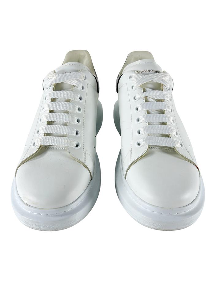 Tênis Alexander McQueen Oversized Branco - HYO35 Original | Etiqueta Única