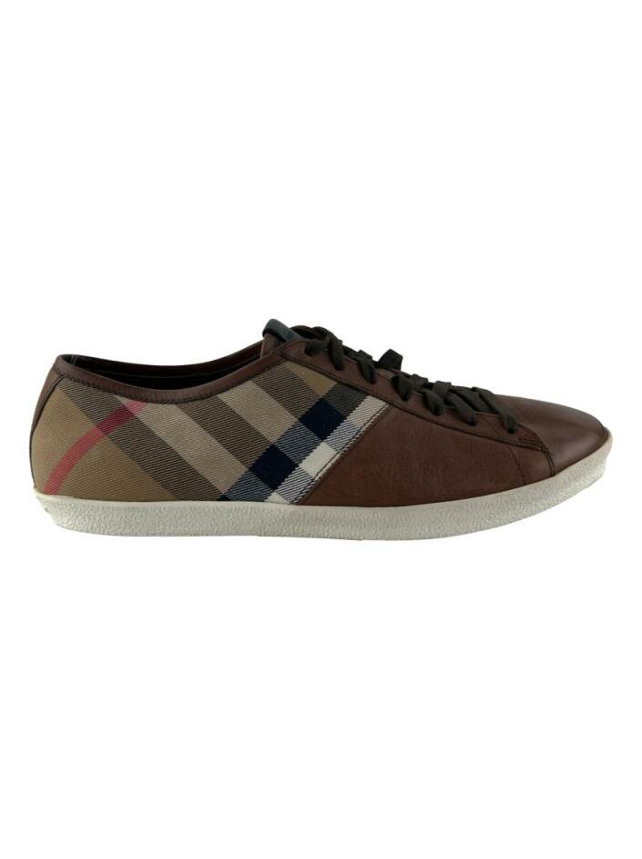 Tênis Burberry House Check Marrom - CDEM5 Original | Etiqueta Única