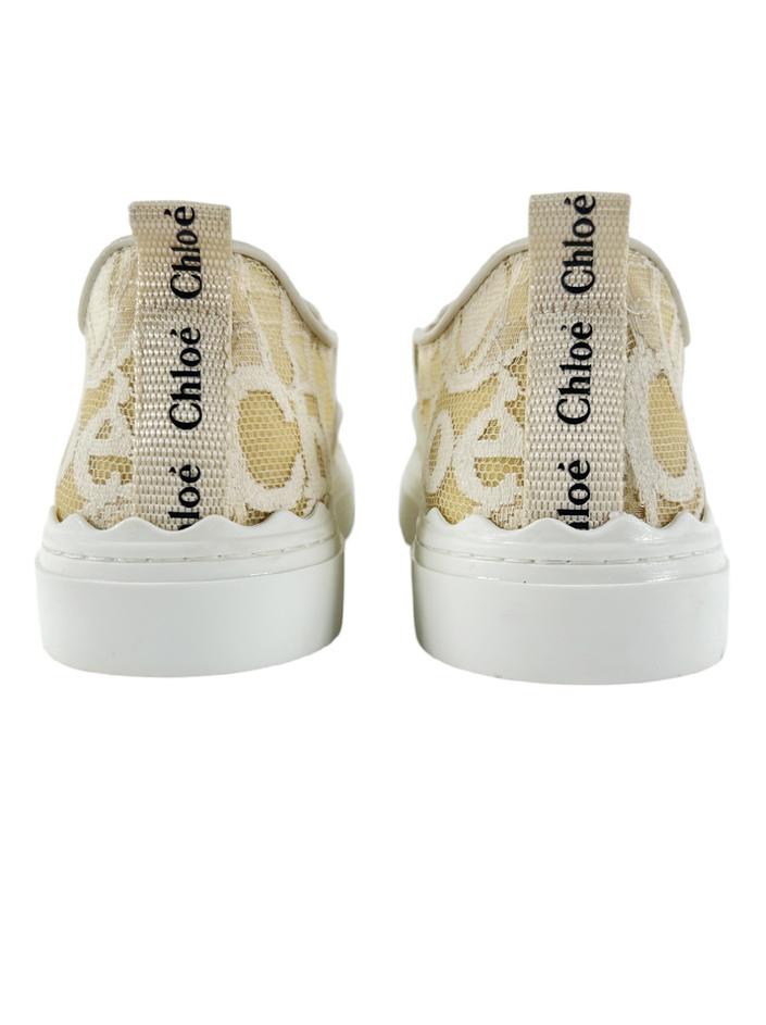 Tênis Chloé Renda Off White - CYAH1 Original | Etiqueta Única