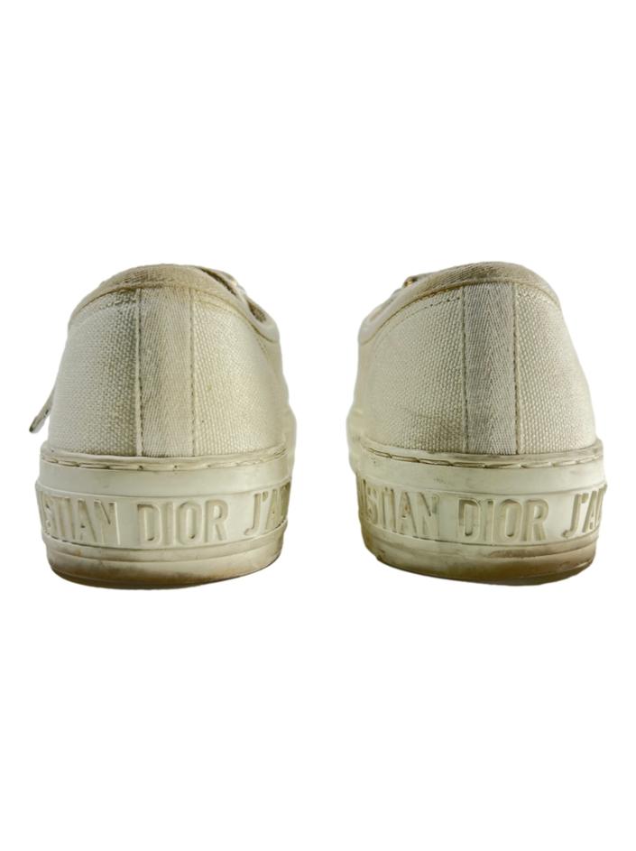 Tênis Christian Dior Walk'N'Dior Off-White - CLXU5 Original | Etiqueta ...