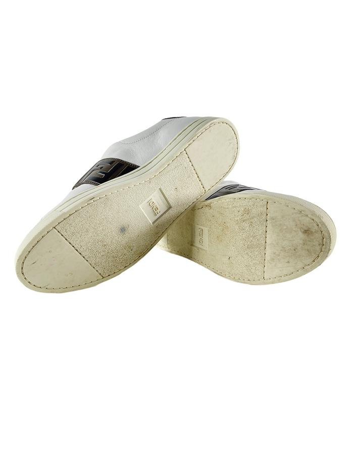 Tênis Fendi FF Logo Branco - DBTU1 Original | Etiqueta Única
