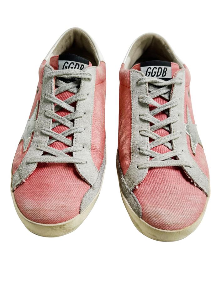 Tênis Golden Goose Deluxe Brand Rosa - CYMF2 Original | Etiqueta Única